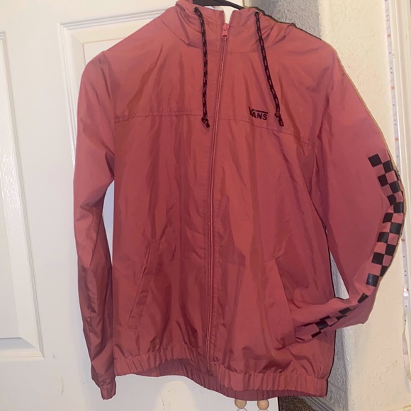 Vans | Jackets & Coats | Vans Wind Breaker Burnt Rose | Poshmark